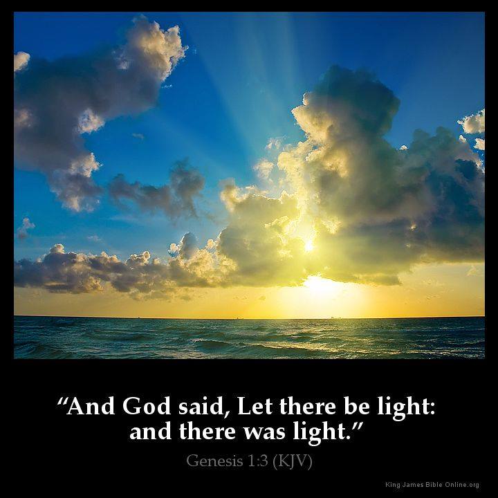 Let There Be Light! – A Sign of Hope